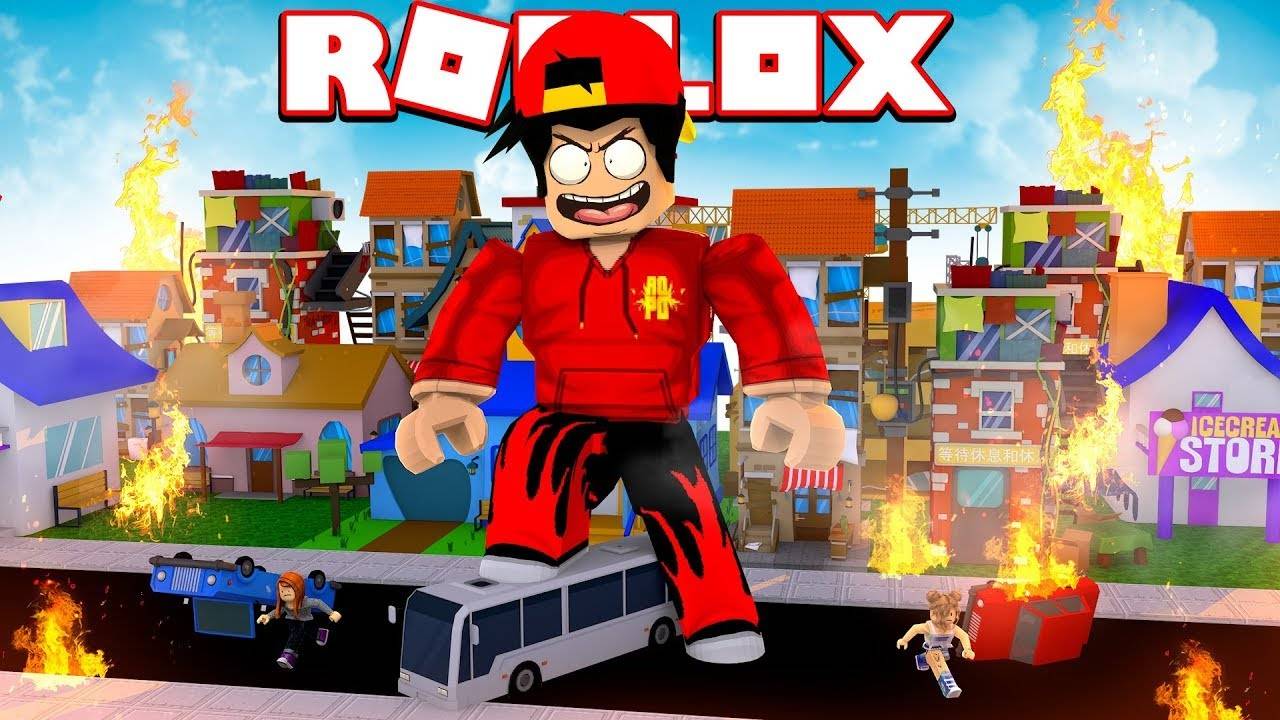 SMASHING Simulator X - [РАЗРУШЕННАЯ УЛИЦА] ROBLOX