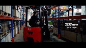 Компактный вилочный погрузчик EP Equipment CPD18TVL