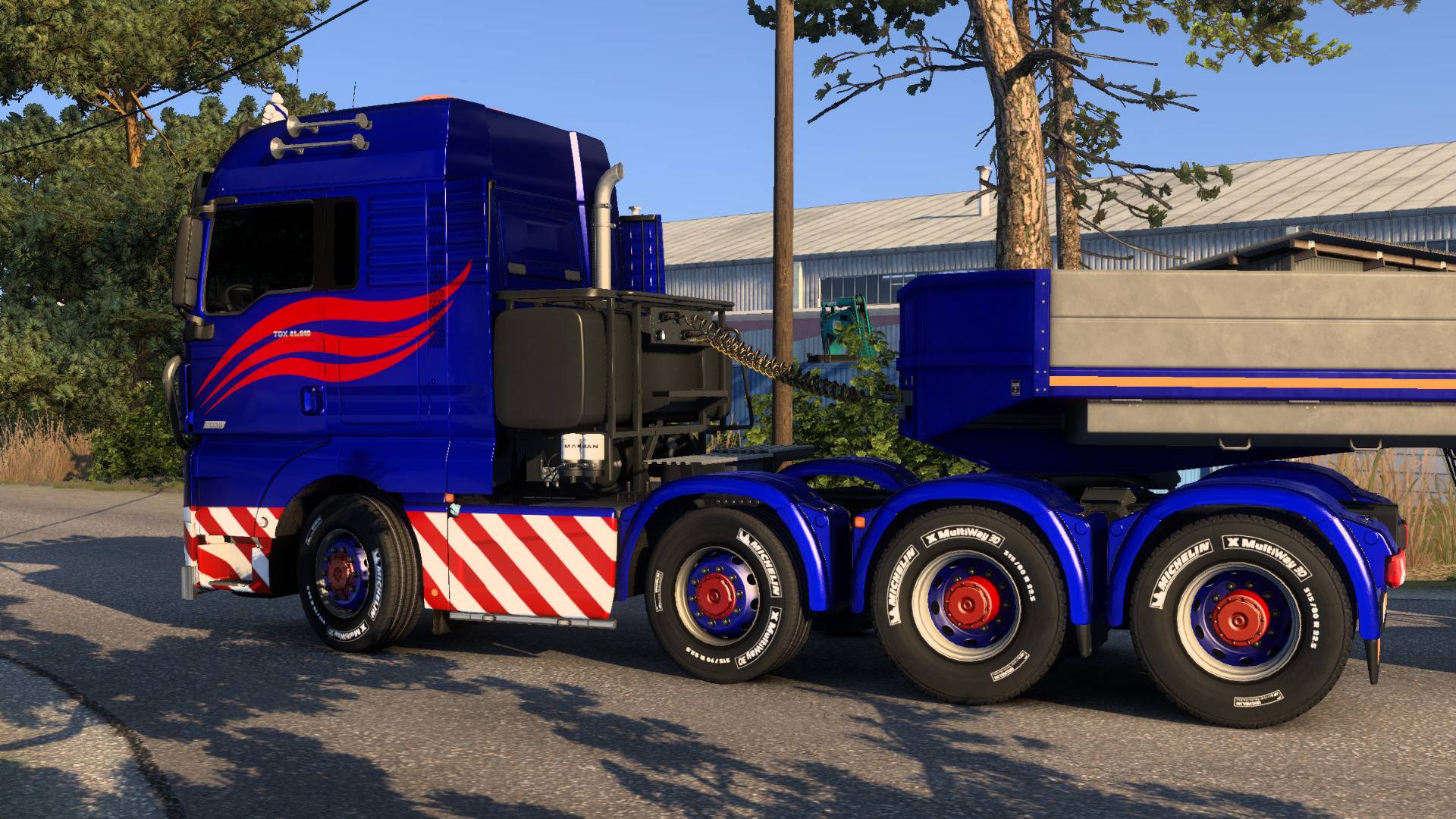 259 / ETS 2 1.53 / MAN Euro 6 / Греция. Взял груз на Крит.