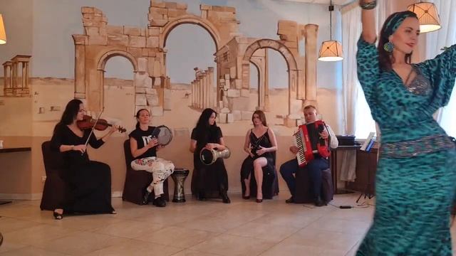 Baladi импровизация под оркестр на Drum&Dance Show Ирины Павленко, сентябрь 2023