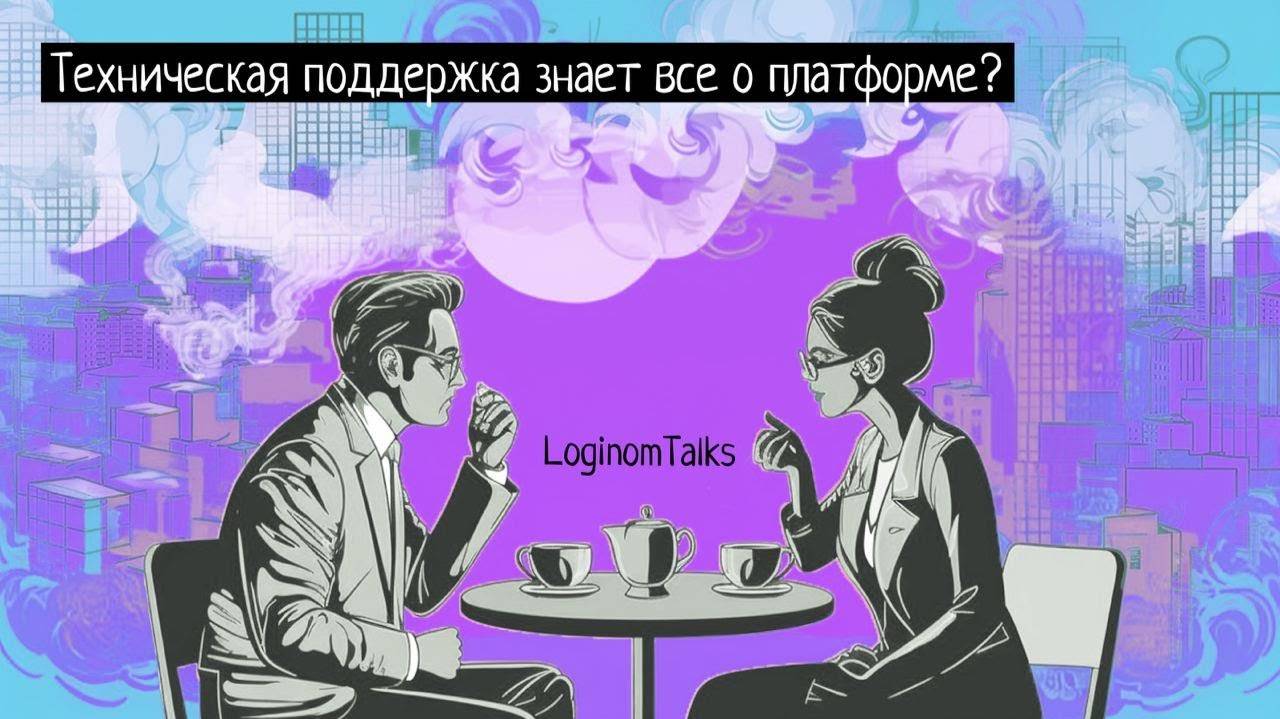 LoginomTalks. Техническая поддержка знает всё о платформе?