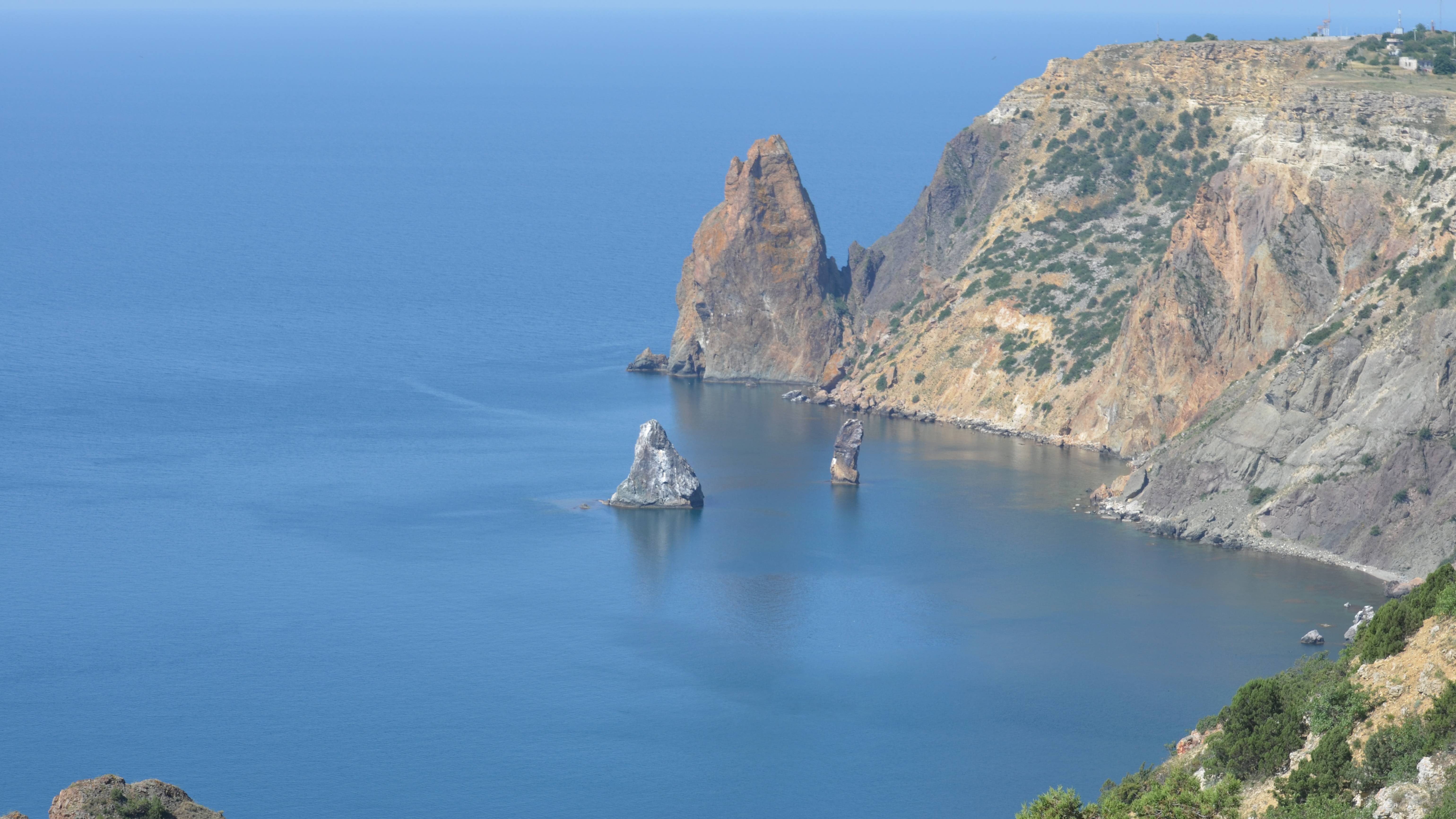 городской пляж🌴  Алушта КРЫМ!!!