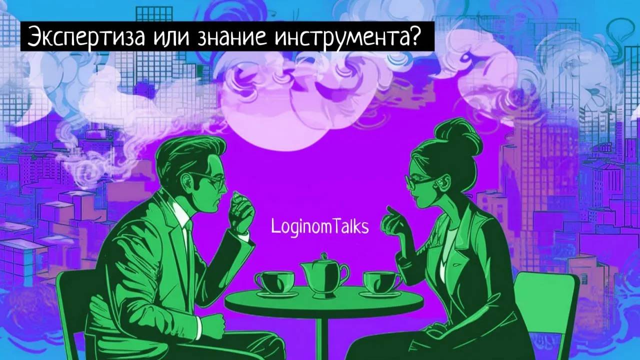 LoginomTalks. Экспертиза или знание инструмента?