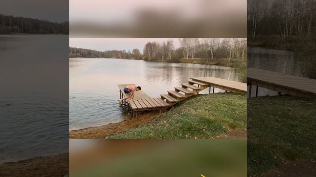 Купания в Ноябре #shorts video