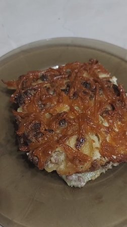 Картофельная запеканка с мясным фаршем. Пошаговый рецепт приготовления