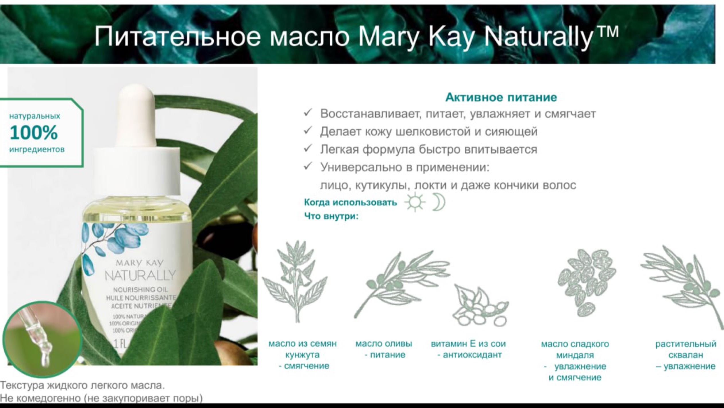 Питательное масло MK Naturally