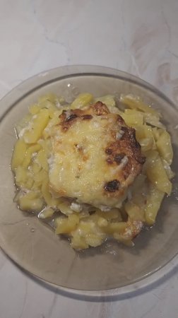 Картофель с мясом и сыром. Пошаговый рецепт приготовления