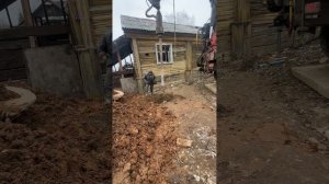 Машиной колодец за 2 часа 12 колец 🔥🔥🔥🔥