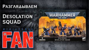 Обзор миниатюр Desolation squad (Warhammer 40k Space Marines) #MiniaturesFAN