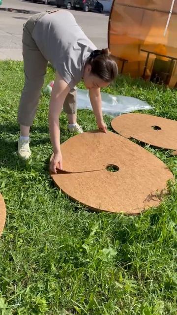 Круг приствольный Мульчаграм 90 см, упаковка - 5 кругов