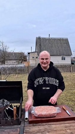 Настоящий деревенский шашлык! Белорусский Люля-кебаб! 🔥🍖👍