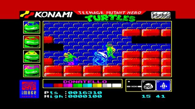 Teenage Mutant Hero Turtles ZX Spectrum