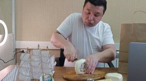 Распаковка Татарстанского сыра