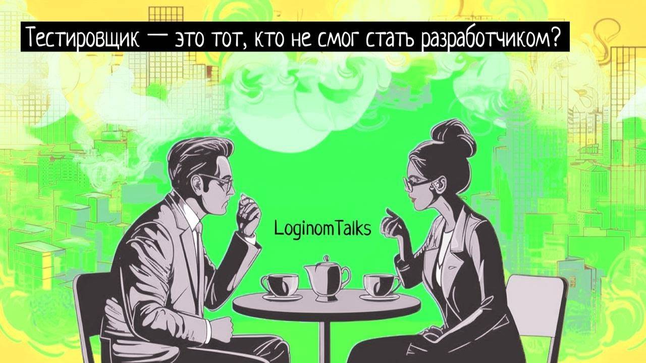 LoginomTalks. Тестировщик — это тот, кто не смог стать разработчиком?