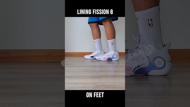 LINING WADE FISSION 8 ON FEET. #lining #liningwade #fission8