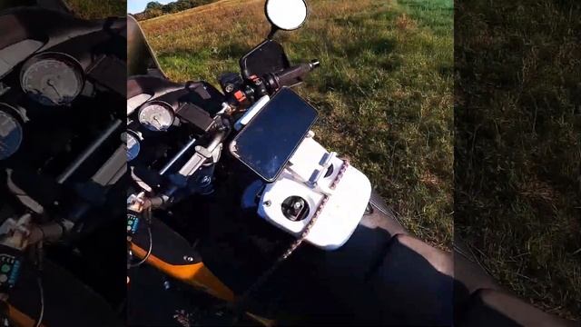 Мото и квадрокоптер #shorts video