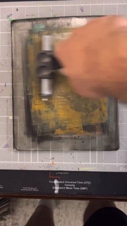 First Successful Gelli Plate Magazine Transfer!!!