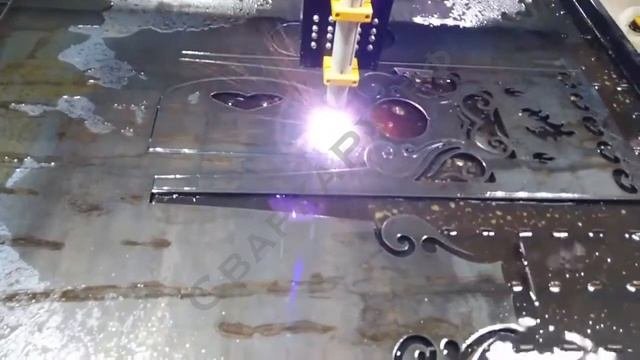 Станок плазменной резки Сибирь АRМ Водоналивной стол Знакомство