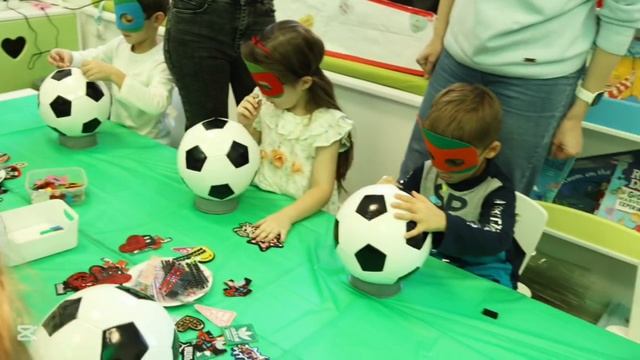 Мастер класс Футбольный мяч