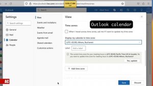 Compare - Thunderbird and Outlook Caledar on Time Zone Changing