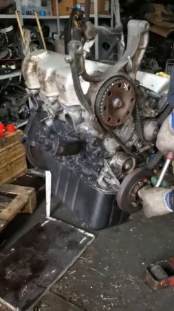 Контрактный двигатель бу на Dodge Caravan 6G72 3.0 Бензин