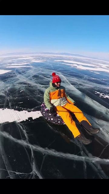 На ватрушке по БАЙКАЛУ!