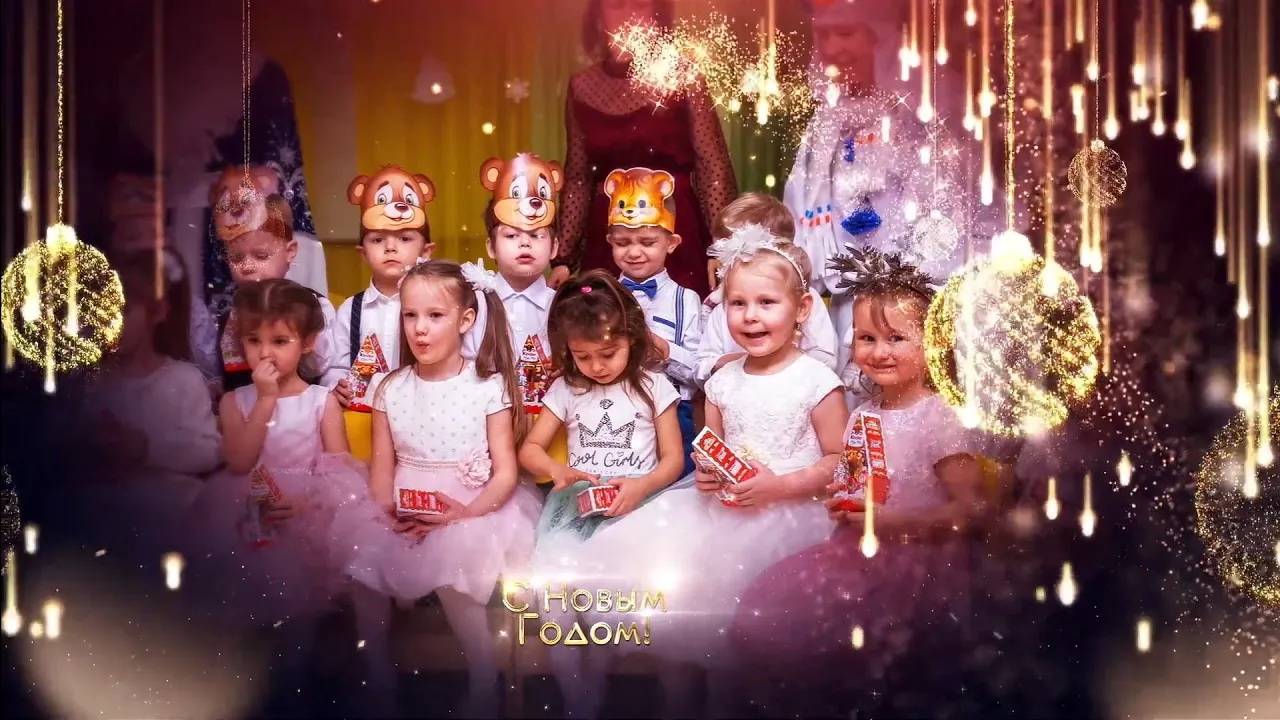 Новогодний утренник - 2021г. "Снежинка" гр.1