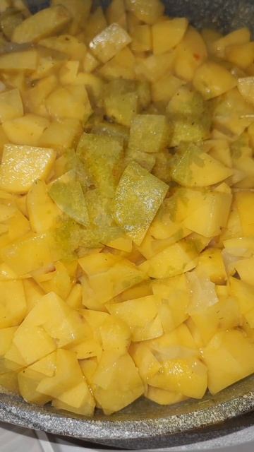 жареная картошка с секретным ингредиентом🤫