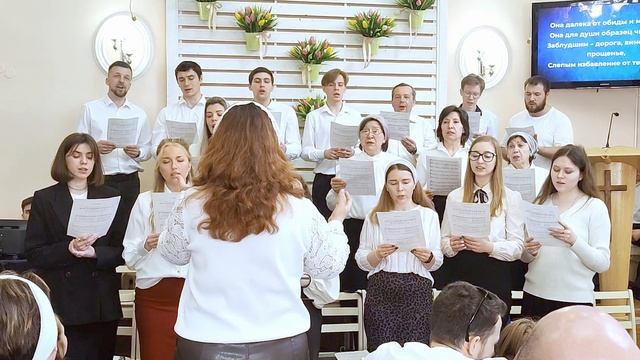 Хор:  Любовь Иисуса, что с нею сравнимо (30.03.2025г)
