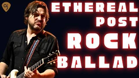 🎸  ETHEREAL POST ROCK BALLAD ｜ Guitar Jam Track (E Minor)