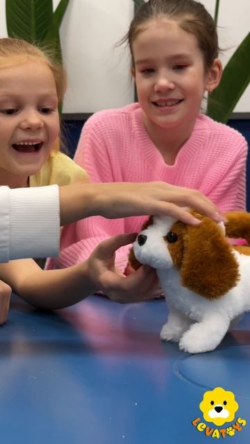 ТМ Levatoys Мягкая игрушка Собачка на батарейках (430-535)