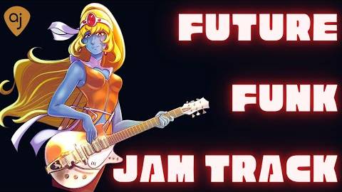 🎸 FUTURE FUNK JAM TRACK For Guitar in E MINOR