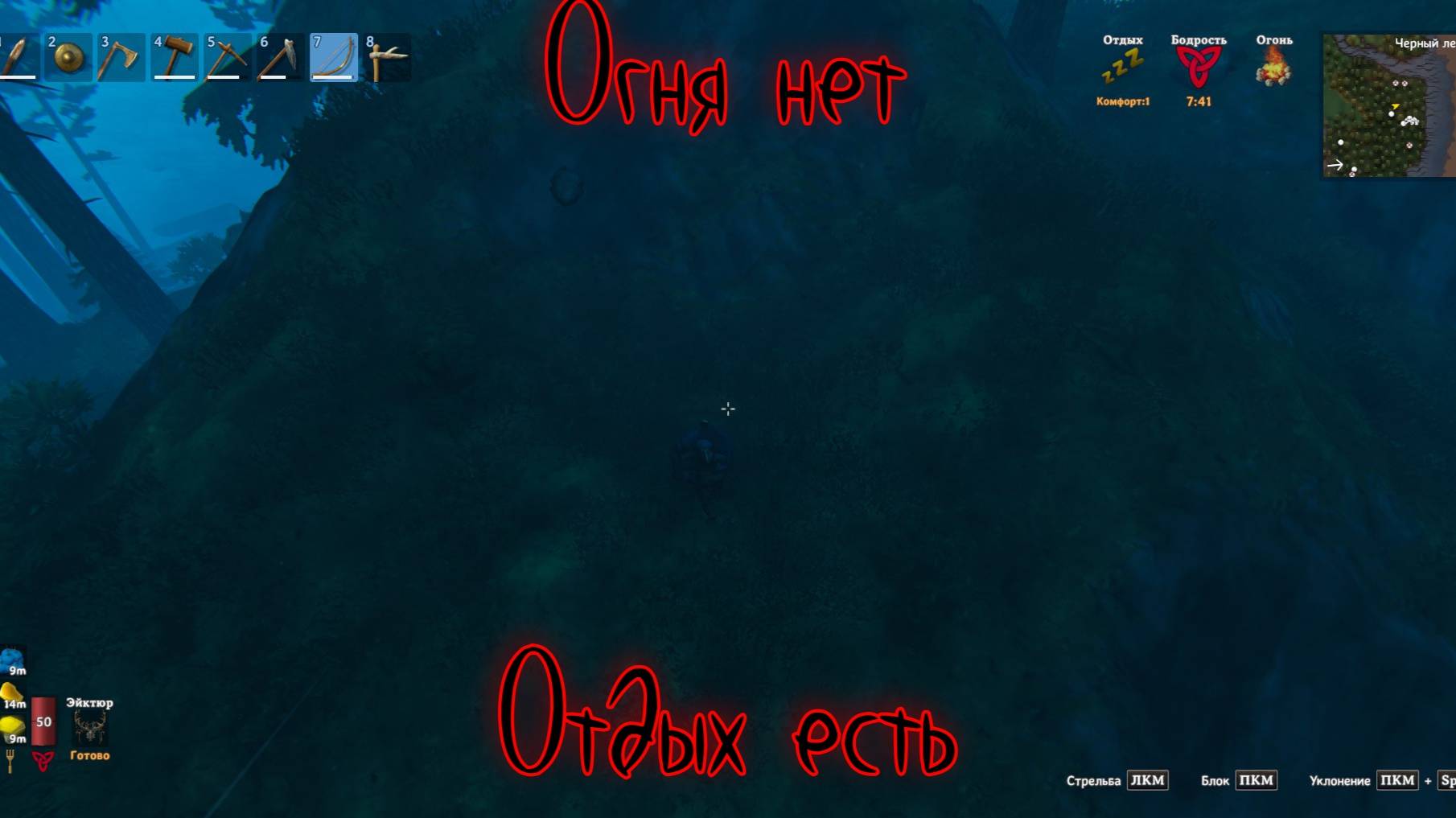 Valheim. Словил Баг. Такого не было за 300 часов игры.