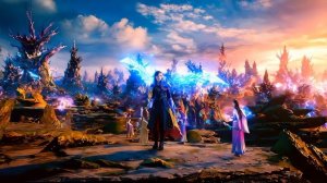 World Shattered by War Between light and darkness