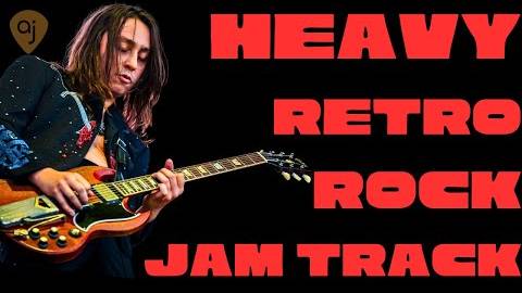 Heavy Classic Rock Jam ｜ Guitar Backing Track (A Minor)