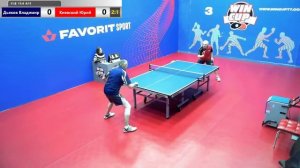 Дьяков Владимир 2-3 Киевский Юрий  Утренний Турнир 3 07.10.2019 Win Cup зал 3 Прямой эфир