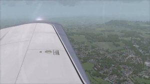 A2A Simulations Piper Cherokee | ATC | Full VFR Flight | VATSIM | Liverpool (EGGP) - Barton (EGCB)