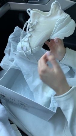 Кроссовки женские Christian Dior D-Connect White - Диор