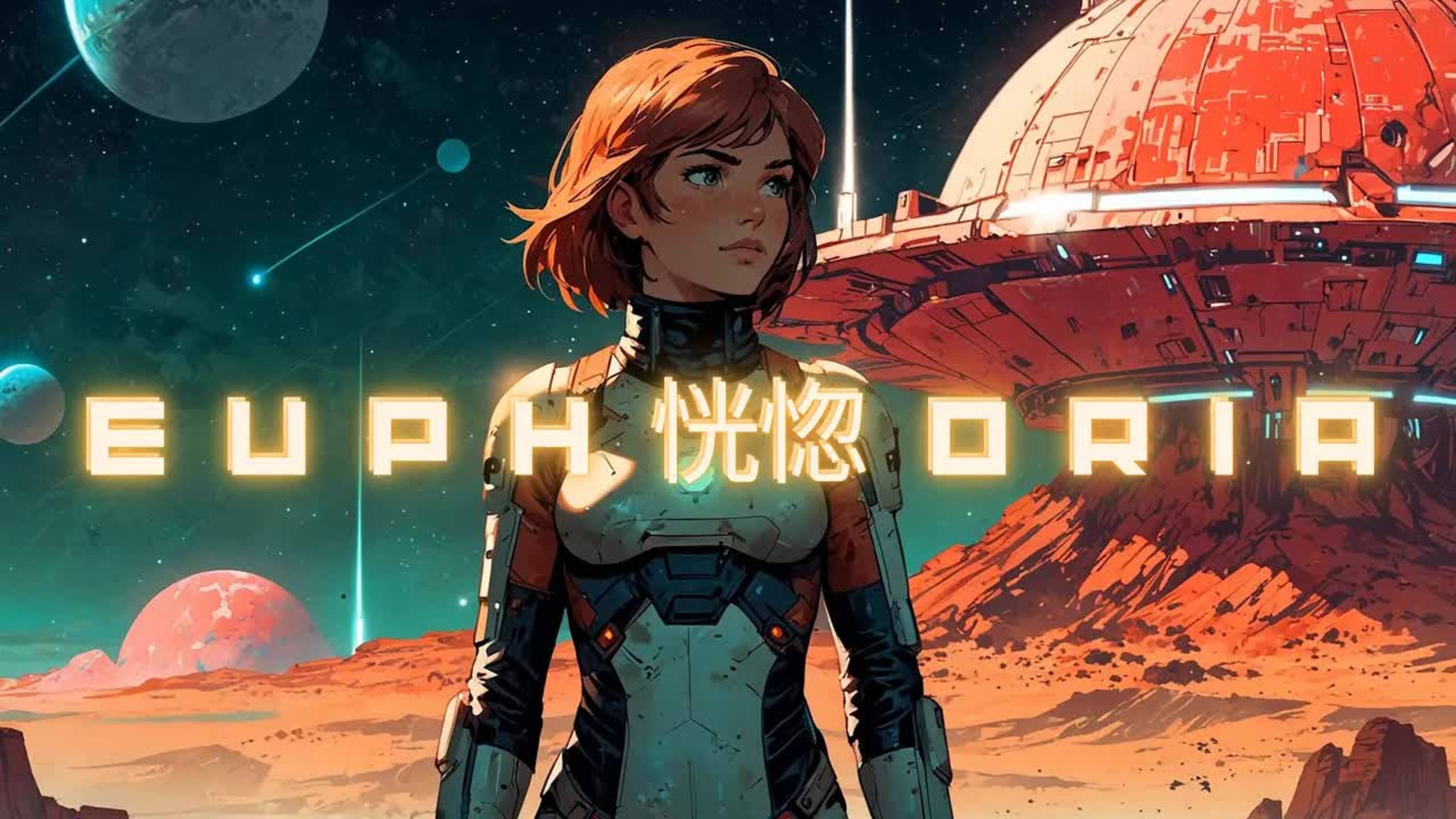 2 4 1 3　E U P H O R I A | Chill Lofi | synthwave, retrowave, dreamwave, spacewave, outrun