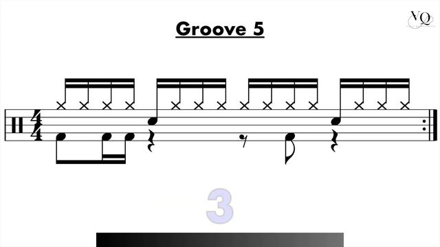 #drumsMaster 16th Note Grooves with Syncopated Kick | Drum Patterns & Practice-Along  Lesson 18