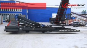 www.compasstech.ru Мобильный Ленточный Разгружатель Вагонов МЛРВ-400. Бережно и быстро!