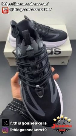 Adidas AlphaBoost V1 Core Black Magic Grey Grey HP2758