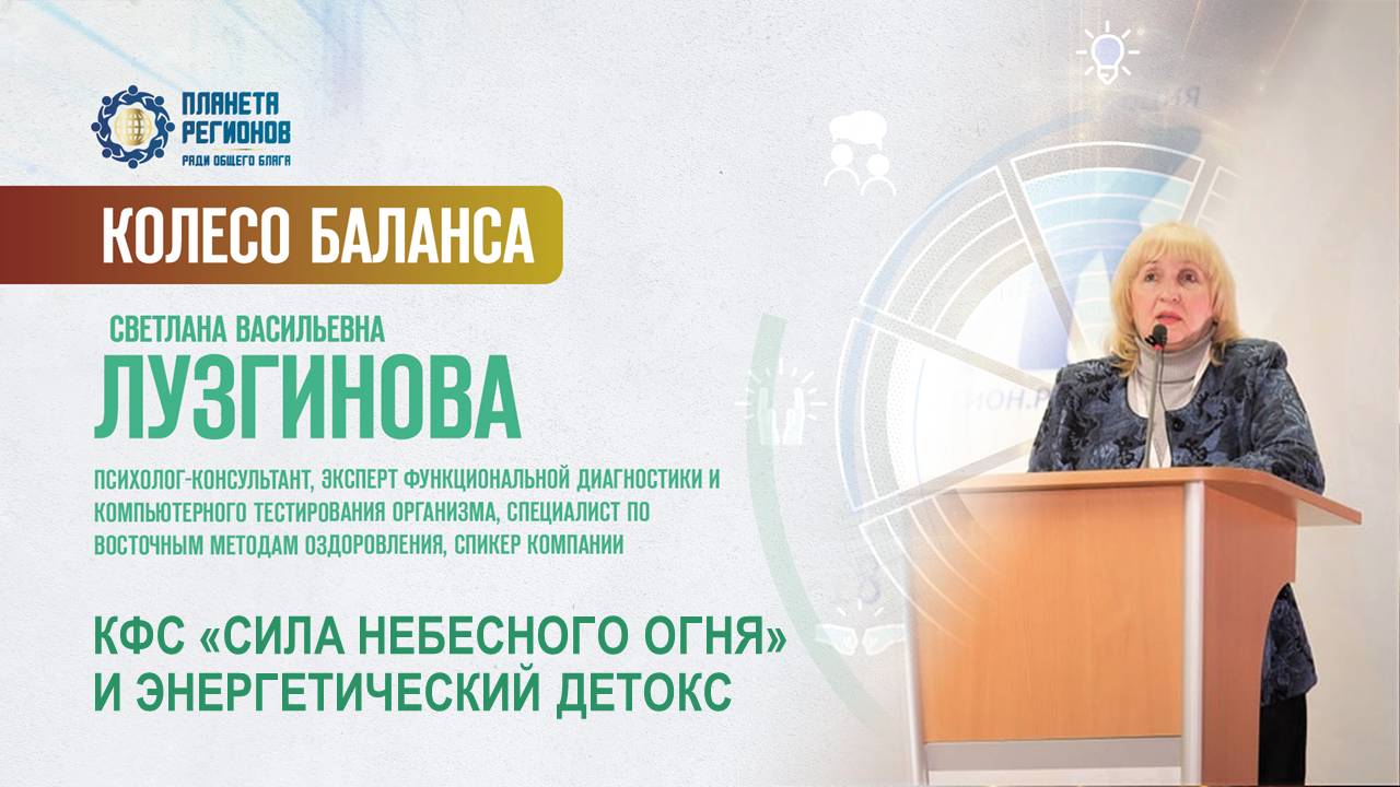 Лузгинова С.В. «КФС «СИЛА НЕБЕСНОГО ОГНЯ» И ЭНЕРГЕТИЧЕСКИЙ ДЕТОКС» 04.04.25