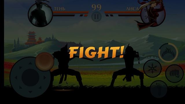 Тень 🆚 Лиса Турнир Shadow Fight