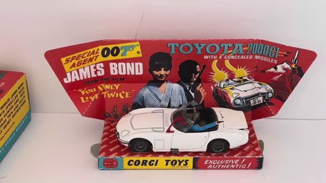 Toyota 2000GT James Bond. Corgi Toys 336