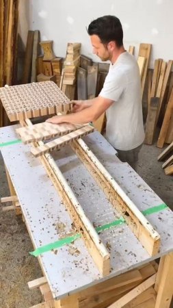 3D Zigzag End Grain Cutting Boards #shorts #short #shortsfeed #shortsvideo #shortvideo #woodworking