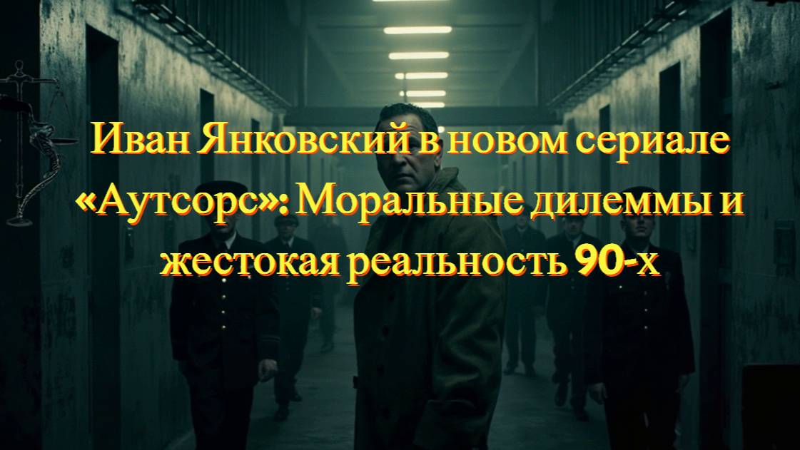 Иван Янковский в новом сериале «Аутсорс»: Моральные дилеммы и жестокая реальность 90-х