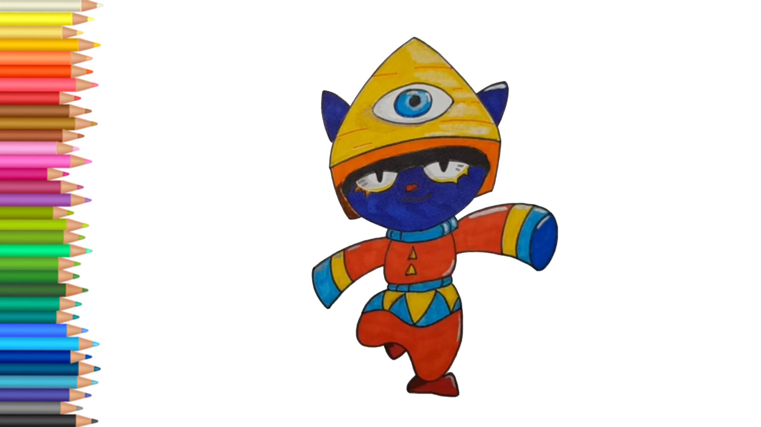 Как нарисовать МяуМида не вышедший боец из Бравл Старс⭐