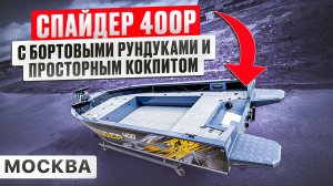 Спайдер 400Р с бортовыми рундуками и просторным кокпитом