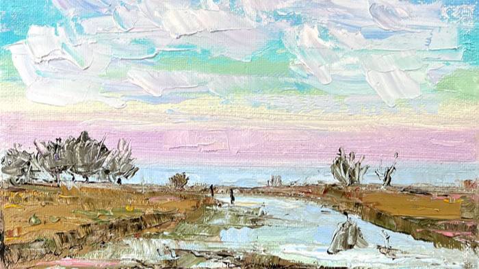 Картина Весенний пейзаж - Картины serjbond